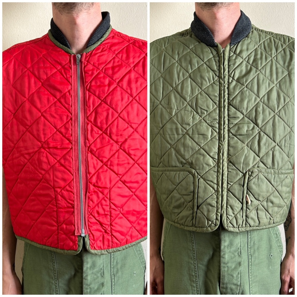 1950's Reversible Hunting Vest - Gem